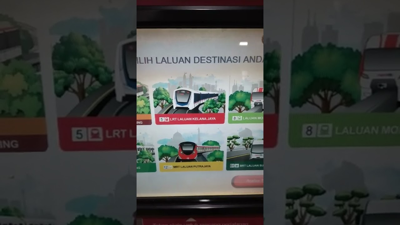 Cara Membeli Tiket LRT / MRT Di Mesin Tiket | Step By Step #tips - YouTube