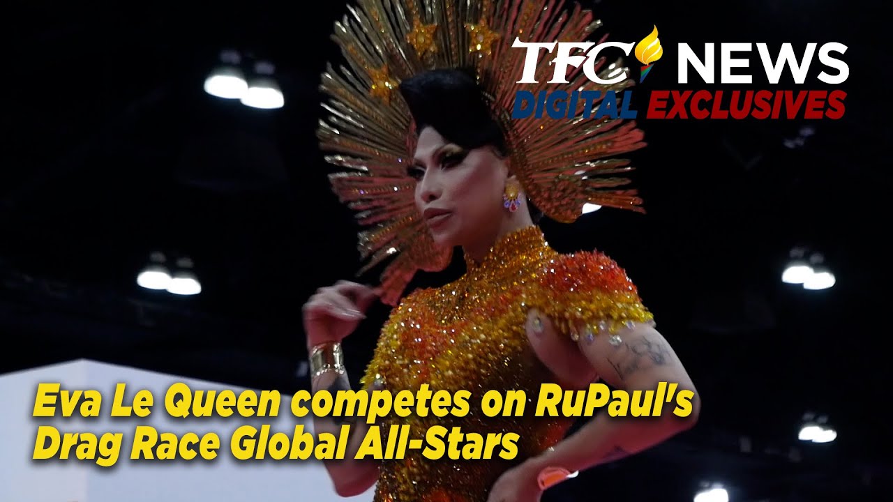 Eva Le Queen competes on RuPaul's Drag Race Global All-Stars - YouTube