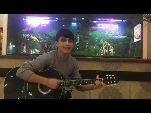 Jonli ijroda yangi talant | gitara bilan kaver | Xurshid Rasulov , Ulugʻbek Rahmatullayev caver