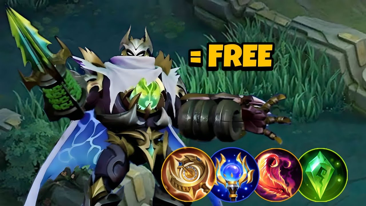 FREE SKIN KEREN!! ATLAS EXP BUILD MAGIC DAMAGE WAASIIKK - YouTube
