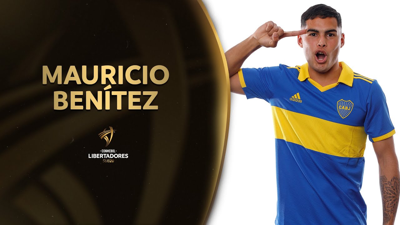 LOS GOLES DE MAURICIO BENÍTEZ EN LA CONMEBOL LIBERTADORES SUB 20 - YouTube