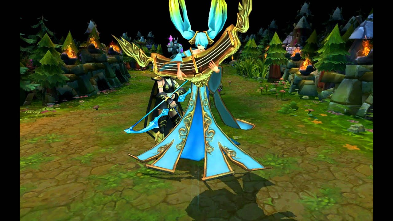 LoL - Sona Death Animation [HQ] - YouTube