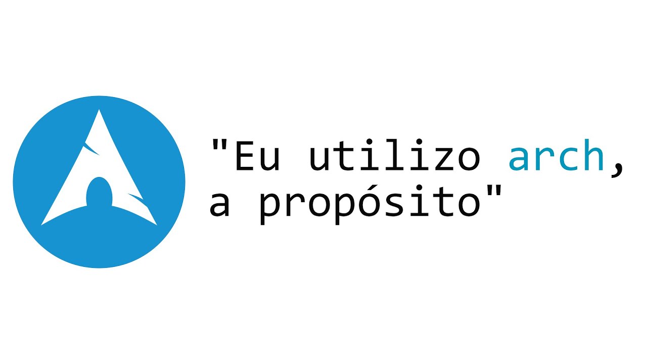 Instalando ARCH LINUX, desta vez é para valer! (e explicando algumas coisas) - YouTube