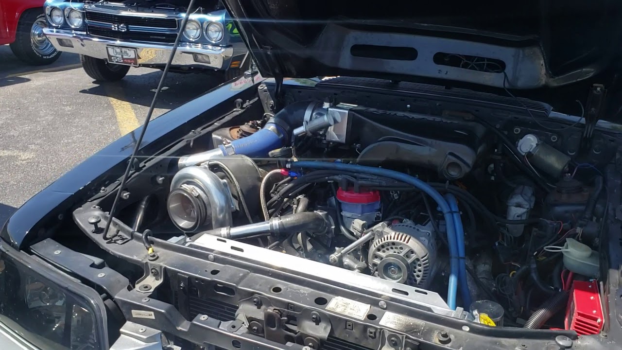turbo foxbody notchback - YouTube