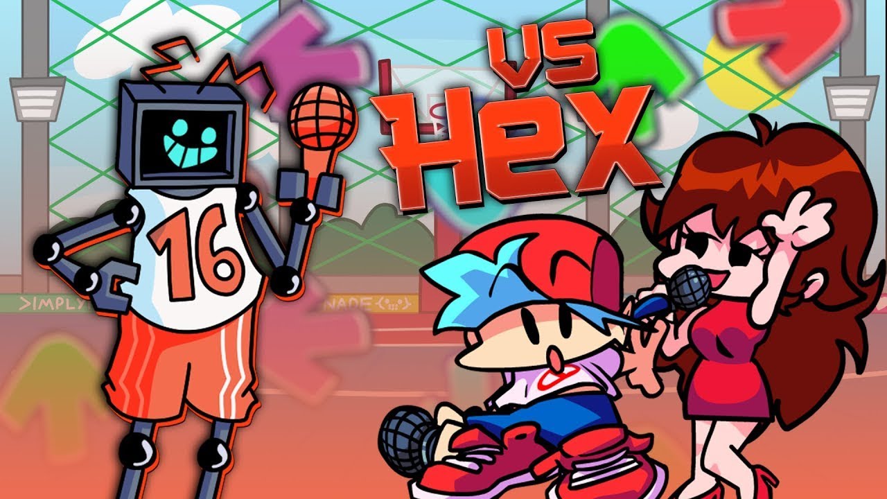 FRIDAY NIGHT FUNKIN VS HEX MOD - YouTube