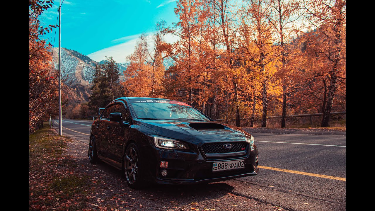 Subaru WRX STI Autumn mountain run - YouTube