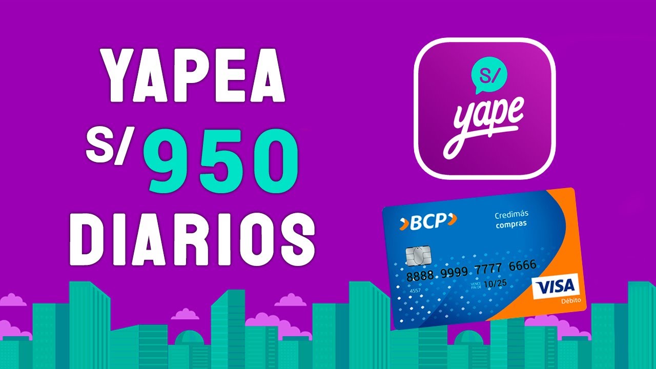Como AUMENTAR MONTO MAXIMO EN YAPE a S/ 950 DIARIOS - YouTube