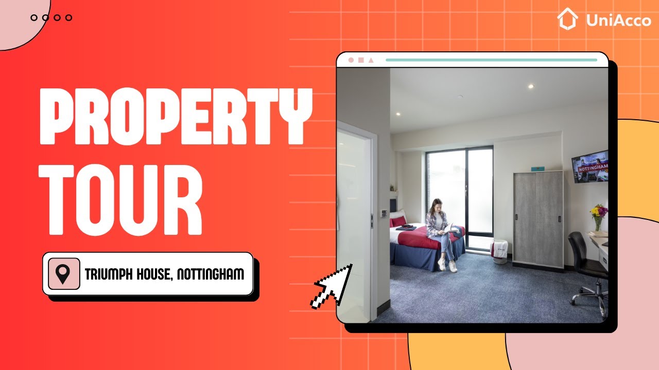Triumph House Nottingham Student Accommodation Tour 🏡 | Rooms, Social ...