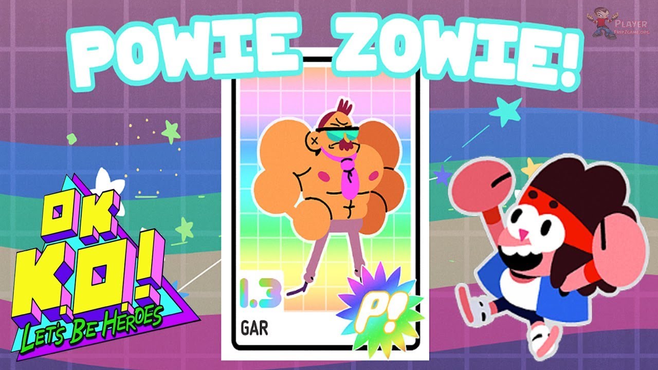 OK K.O.! Let's Play Heroes - K.O Get Powie Zowie Of Mr GAR Gameplay ...