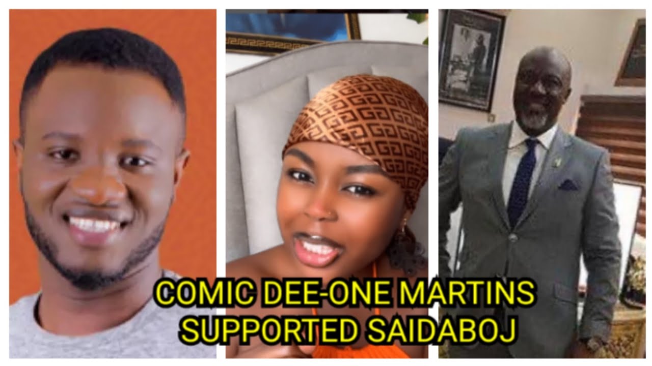COMIC DEE ONE ENCOURAGE SAIDABOJ - YouTube
