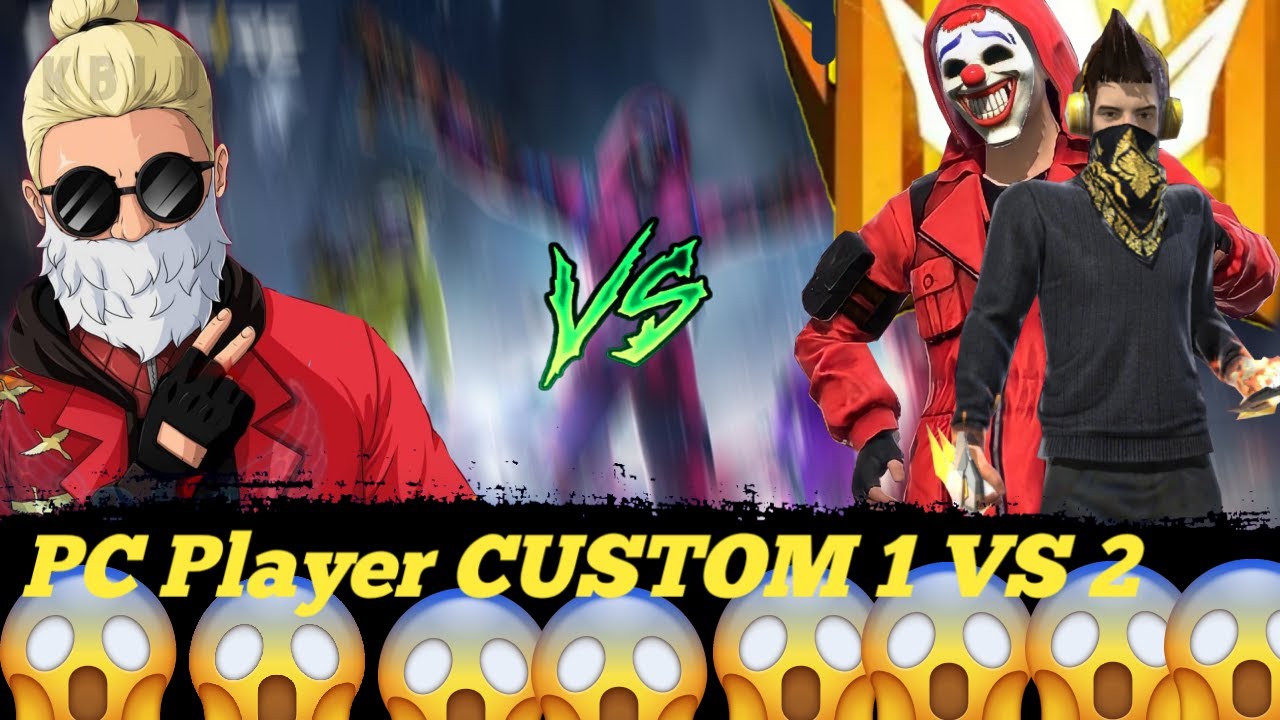FREE FIRE MAX PC PLAYER CUSTOM 1VS1 THANKU FOR WACH - YouTube
