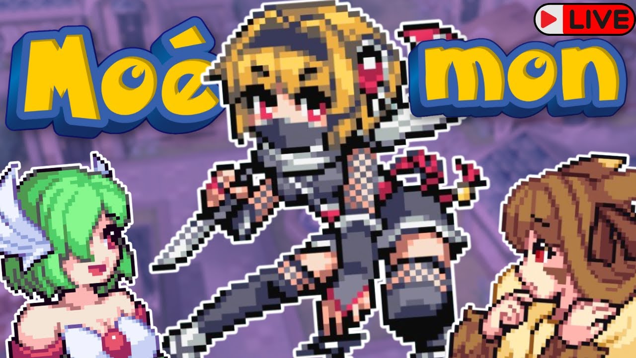 Wanna Be One Of My Good Girls? 👉👈 Let's Play Moemon Mega Fire Red w ...