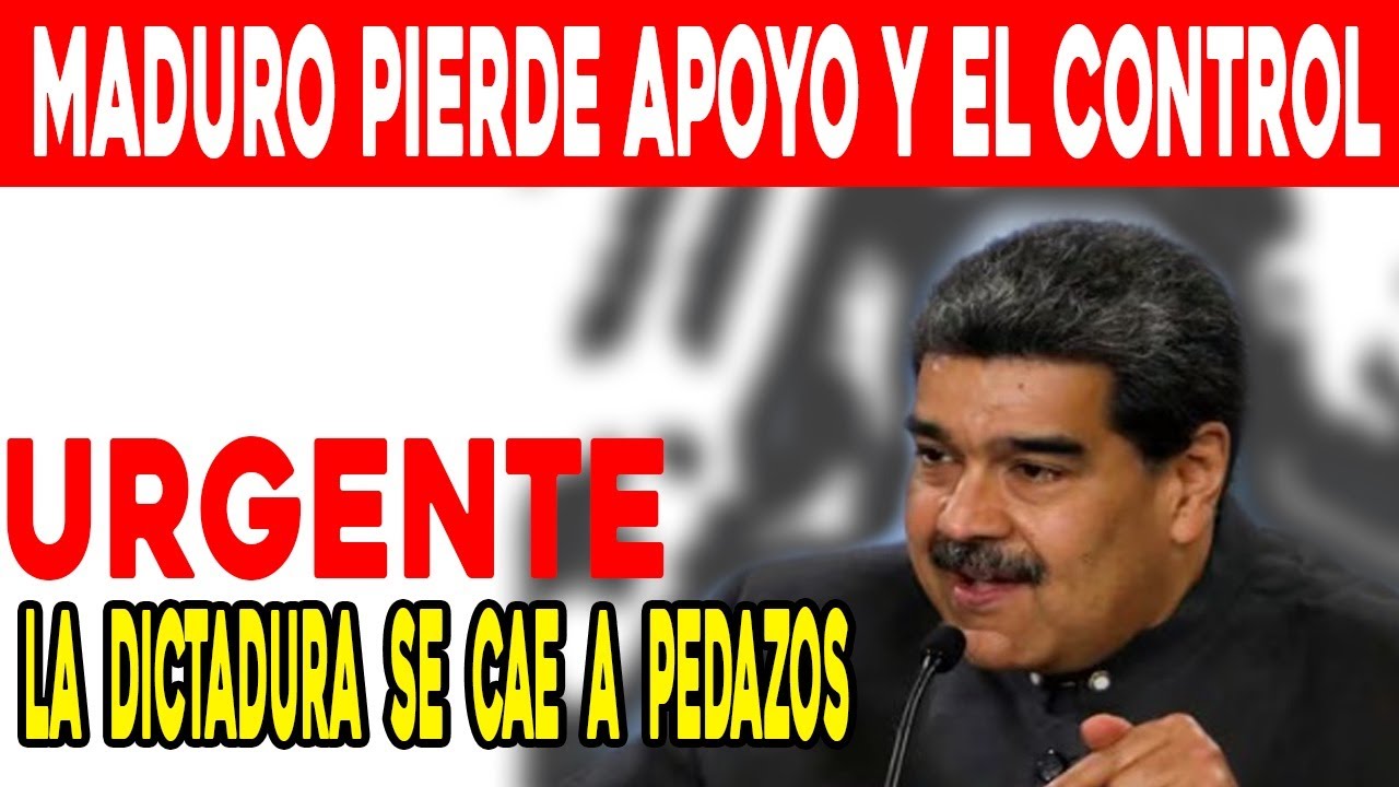 MADURO PIERDE APOYO - YouTube