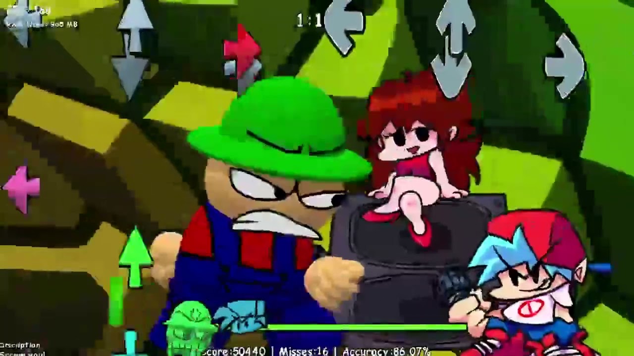 FNF Vs. Dave and Bambi: Golden Apple Edition - Disruption New Chart ...