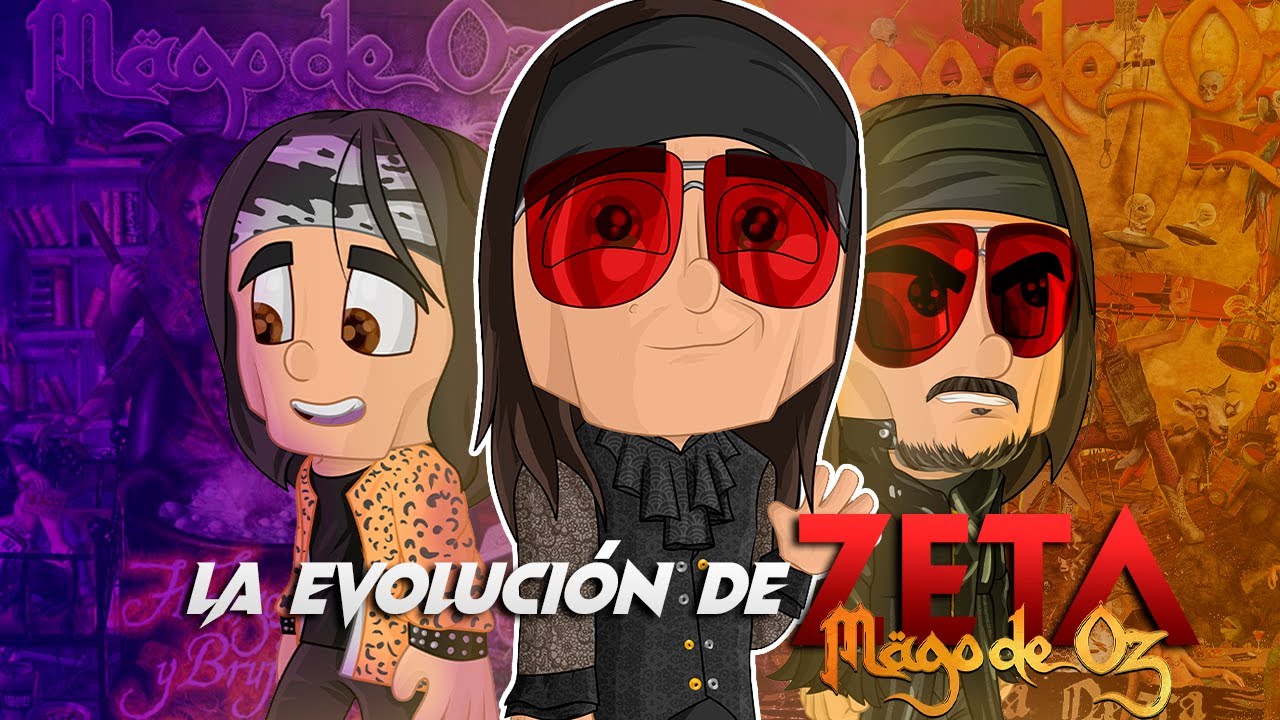 La Evolución de ZETA en Mägo de Oz - YouTube