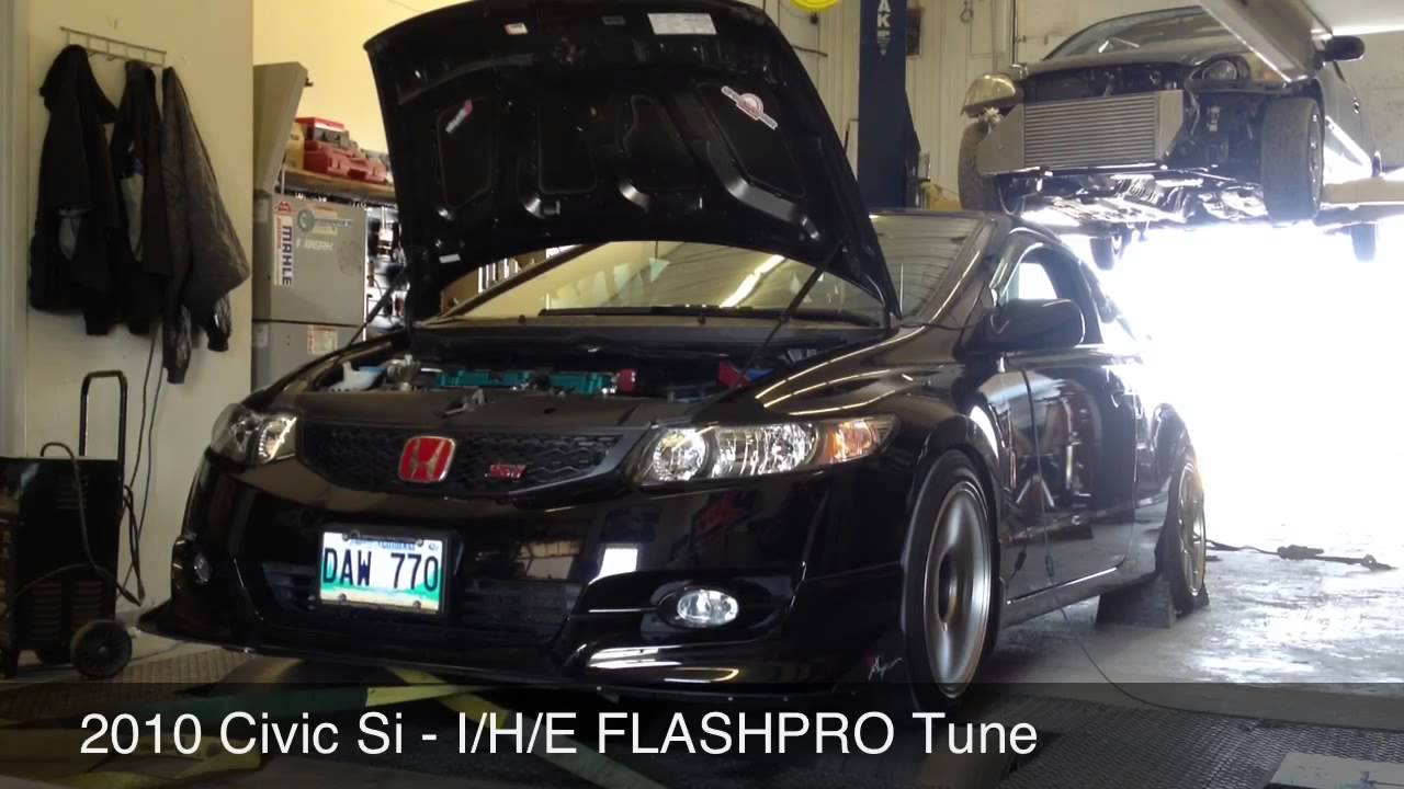 Speed Factor Racing - 2010 Civic Si FLASHPRO Dyno Tune - YouTube