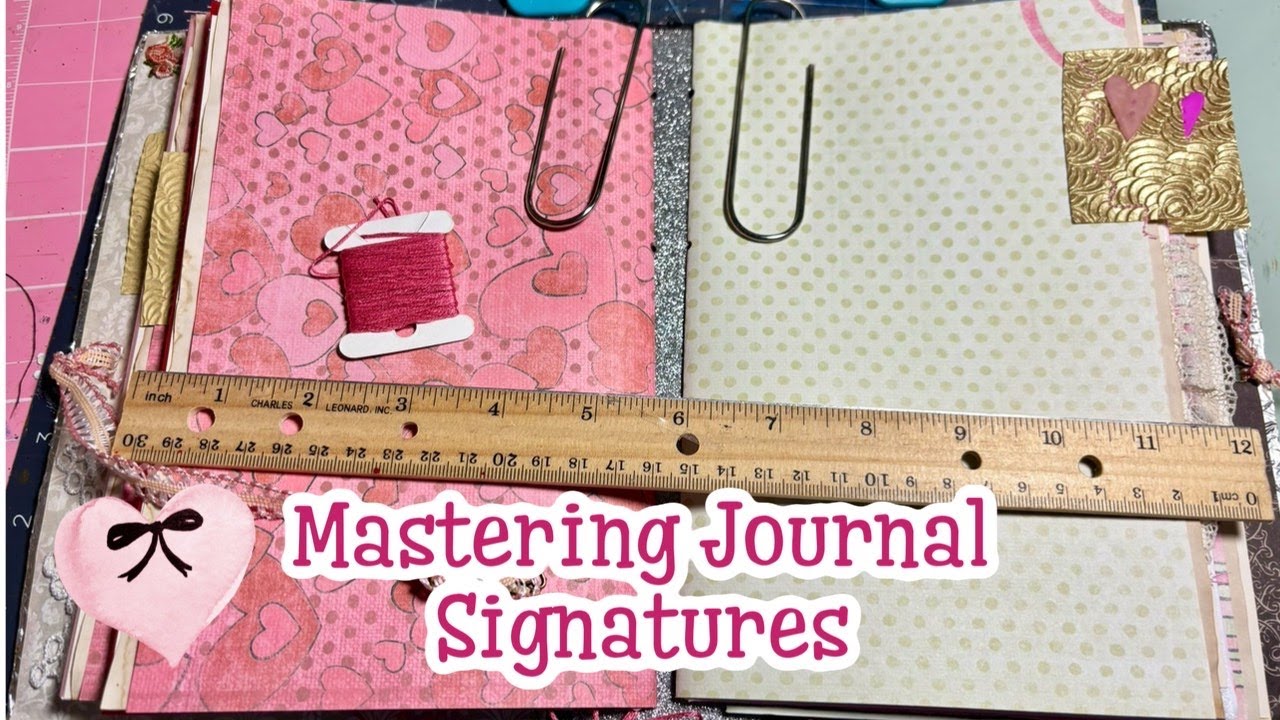 MASTERING Journal Binding & Signature Creation: Full Process Made EASY ...