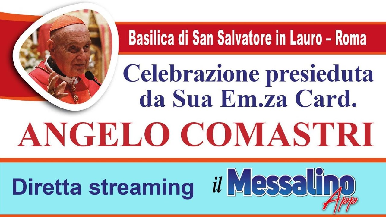 Rosario E Messa Con Il Card. Comastri - YouTube