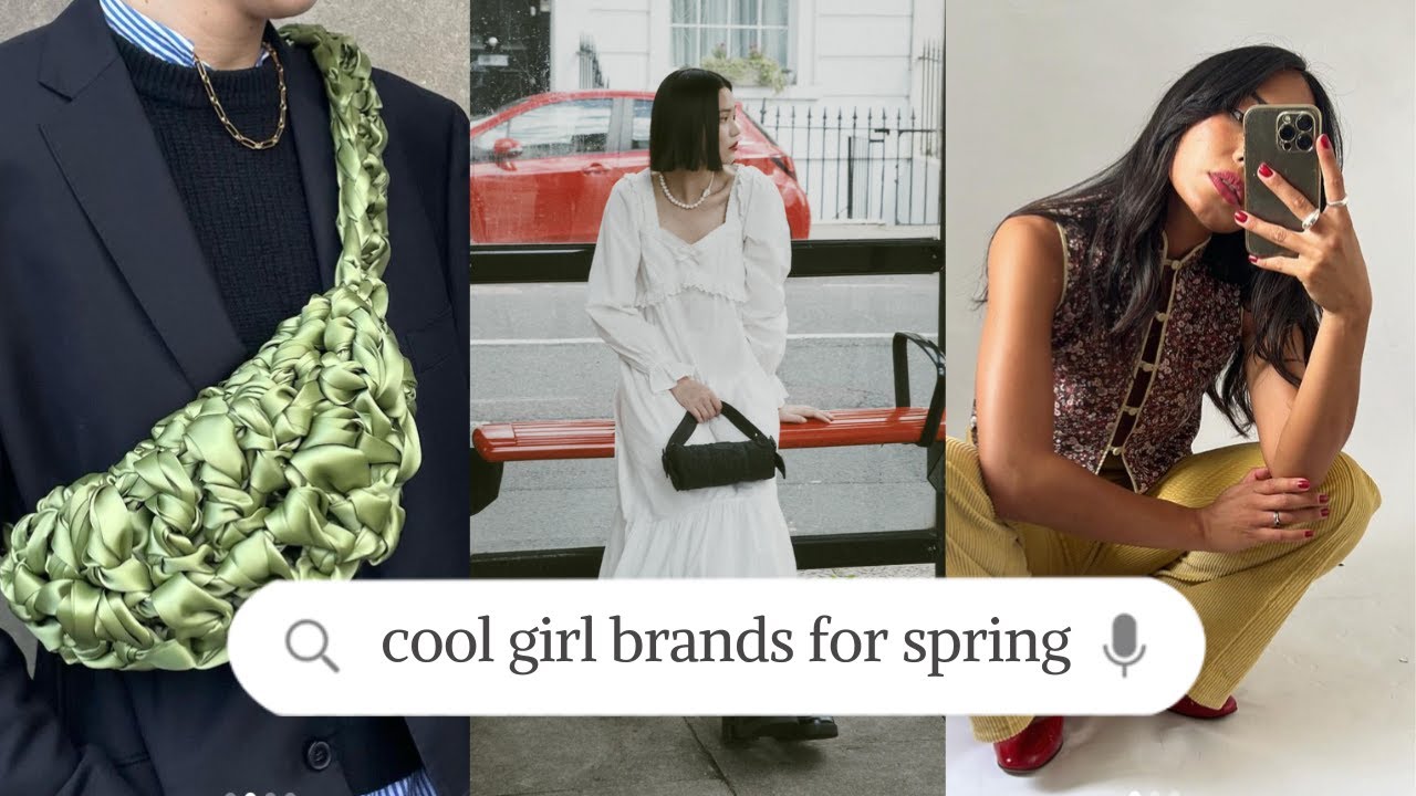 cool girl sustainable brands for spring 24 - YouTube