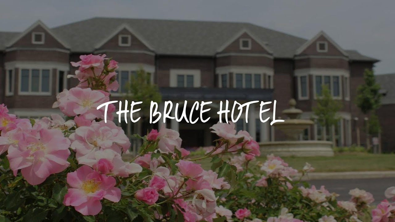The Bruce Hotel Review - Stratford , Canada - YouTube