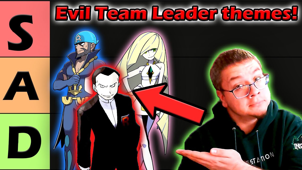 Ranking *EVERY* EVIL TEAM LEADER Battle Theme (Tier List) - YouTube
