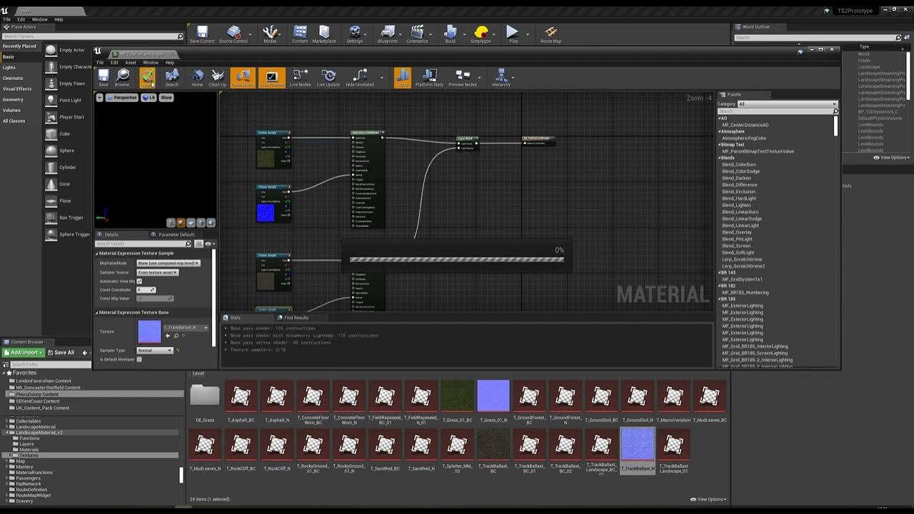 TSW4 Editor Tutorial - Creating Landscape Material - YouTube