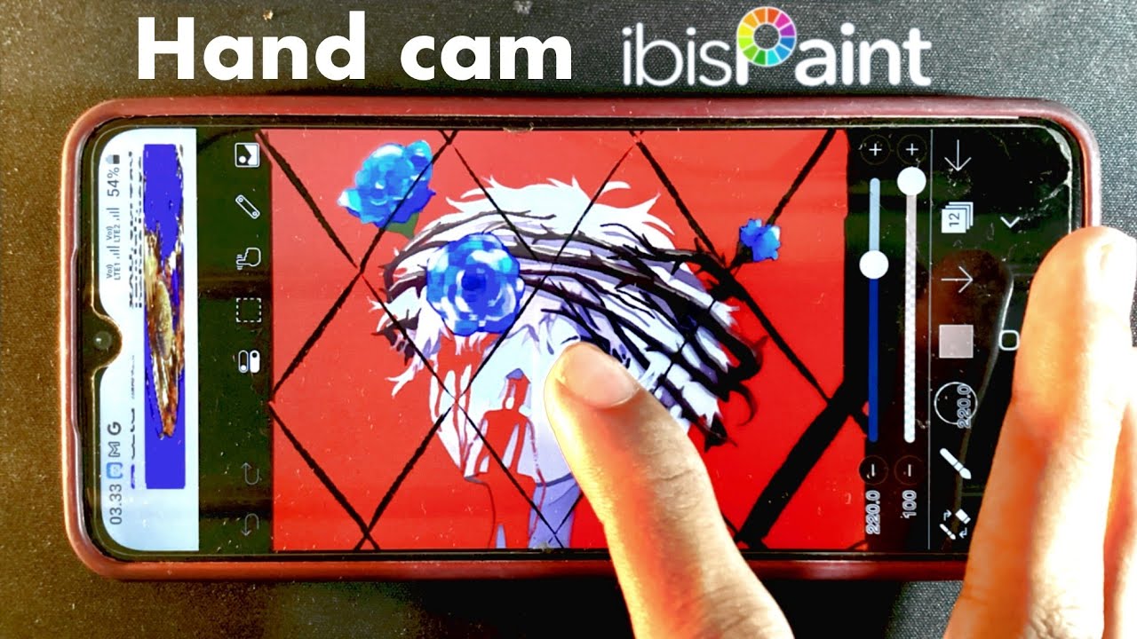 MENGGAMBAR ANIME PAKE JARI DI HANDPHONE IBIS PAINT X. GAMBAR DI HP PAKE ...