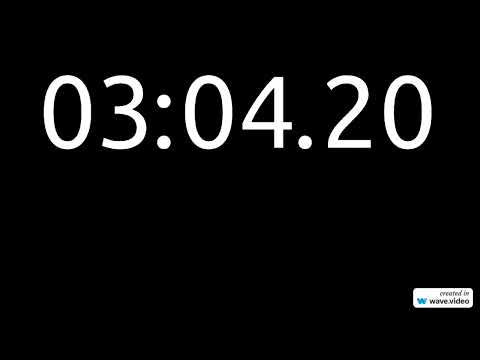 5 minute countdown challenge...