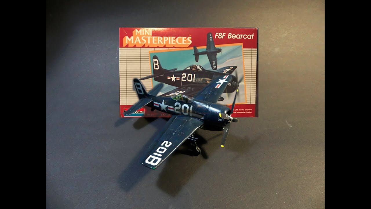 Grumman F8F Bearcat 1/72 [Monogram] Build and final reveal (new version ...