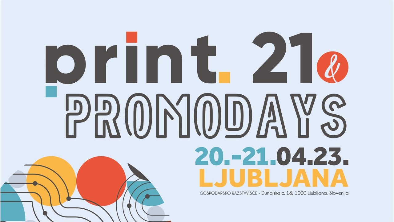 Print 21 & PromoDays Ljubljana 2023 - YouTube