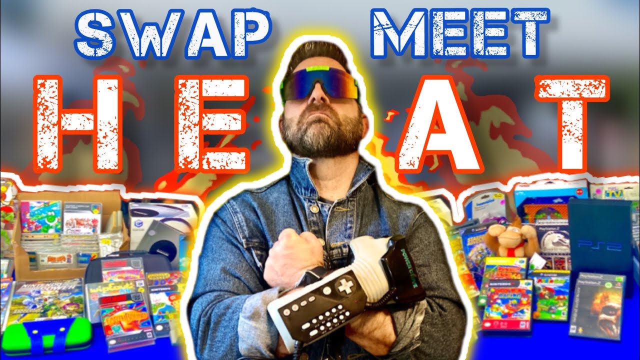SWAP MEET Wasn't PREPARED for RETRO VIDEO GAMES! 🤩💪🏻💪🏻🔥🔥🔥🔥🤘🏼🤘🏼 - YouTube