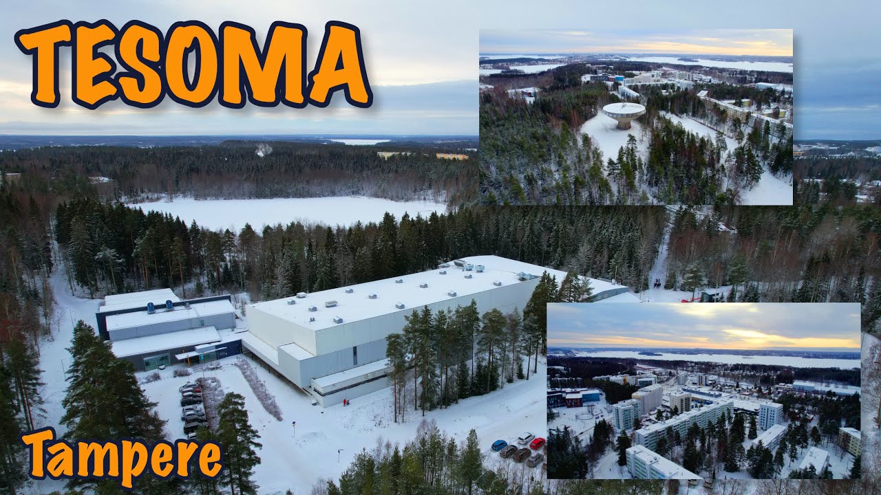 Tampere drone 4K, Tesoma - YouTube