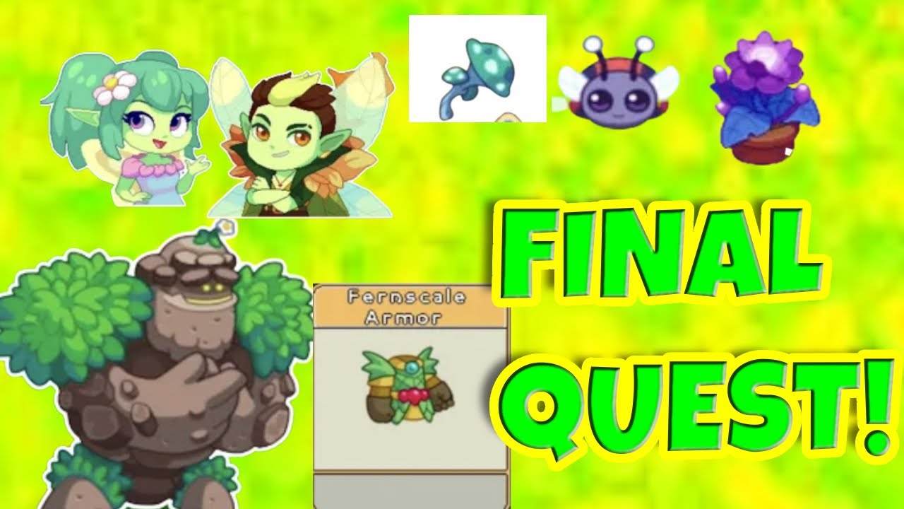 Prodigy Math Game| INSANE *NEW* Final Firefly Forest Quest! (Gerald ...