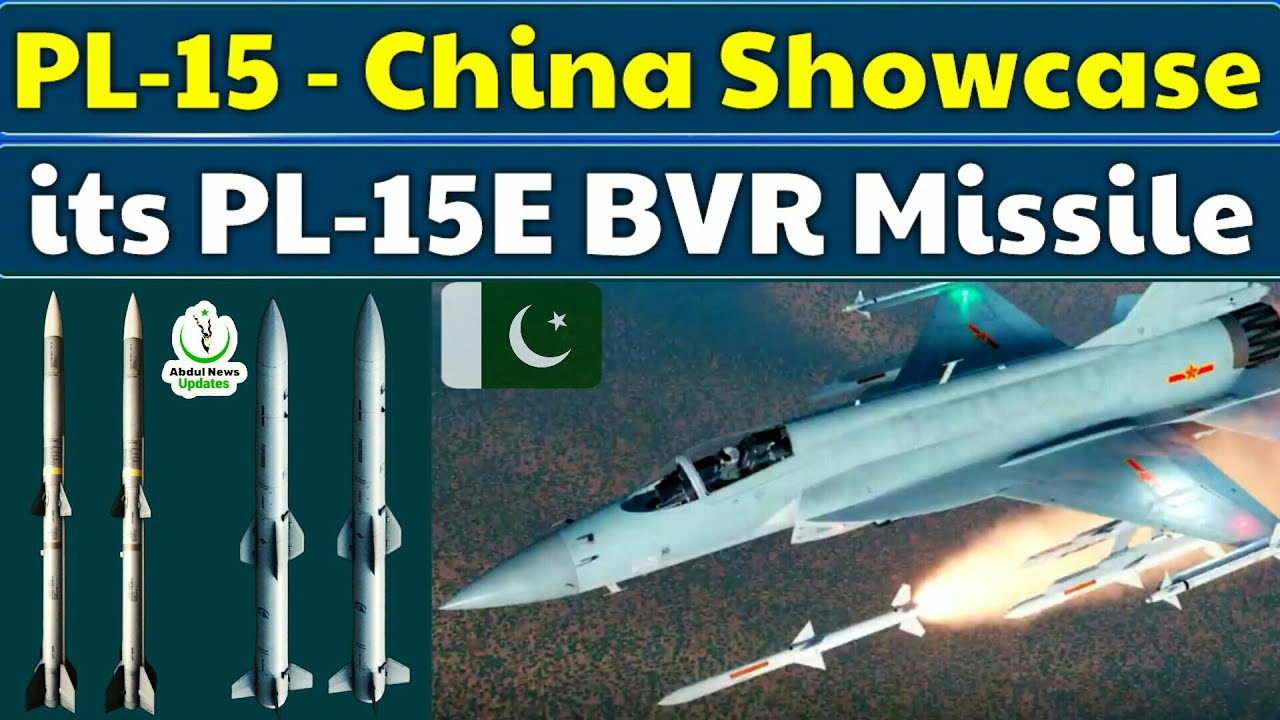 China Brought Out The Export Version of the PL15E.. - YouTube