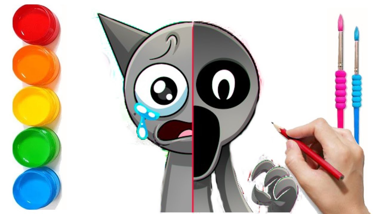 How To Draw The REJECT SPRUNKIS! Incredibox Sprunki Easy - YouTube