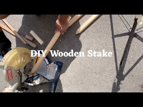 DIY Wooden Stake | Nature&TravelZM - YouTube