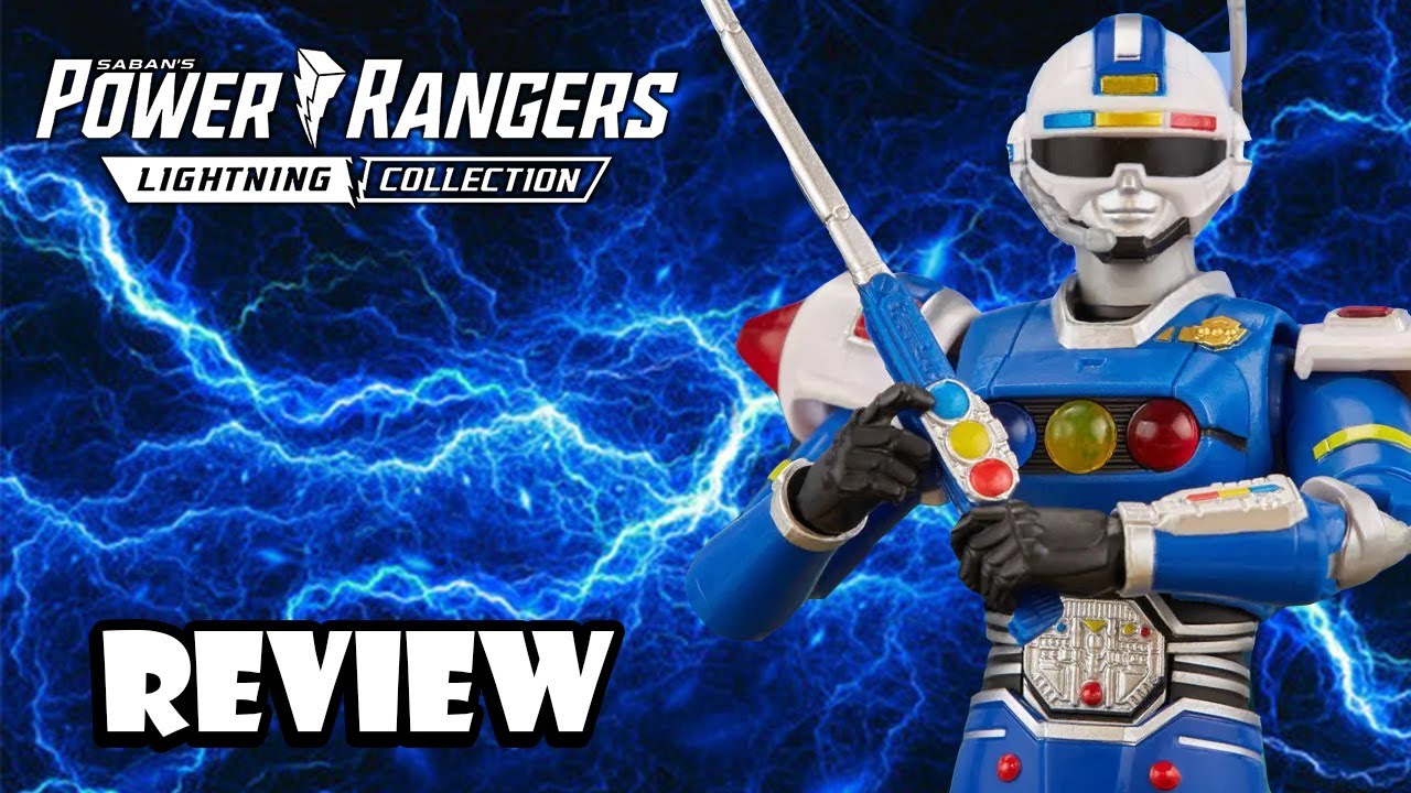 Power Rangers Lightning Collection Blue Senturion Review | The Best ...