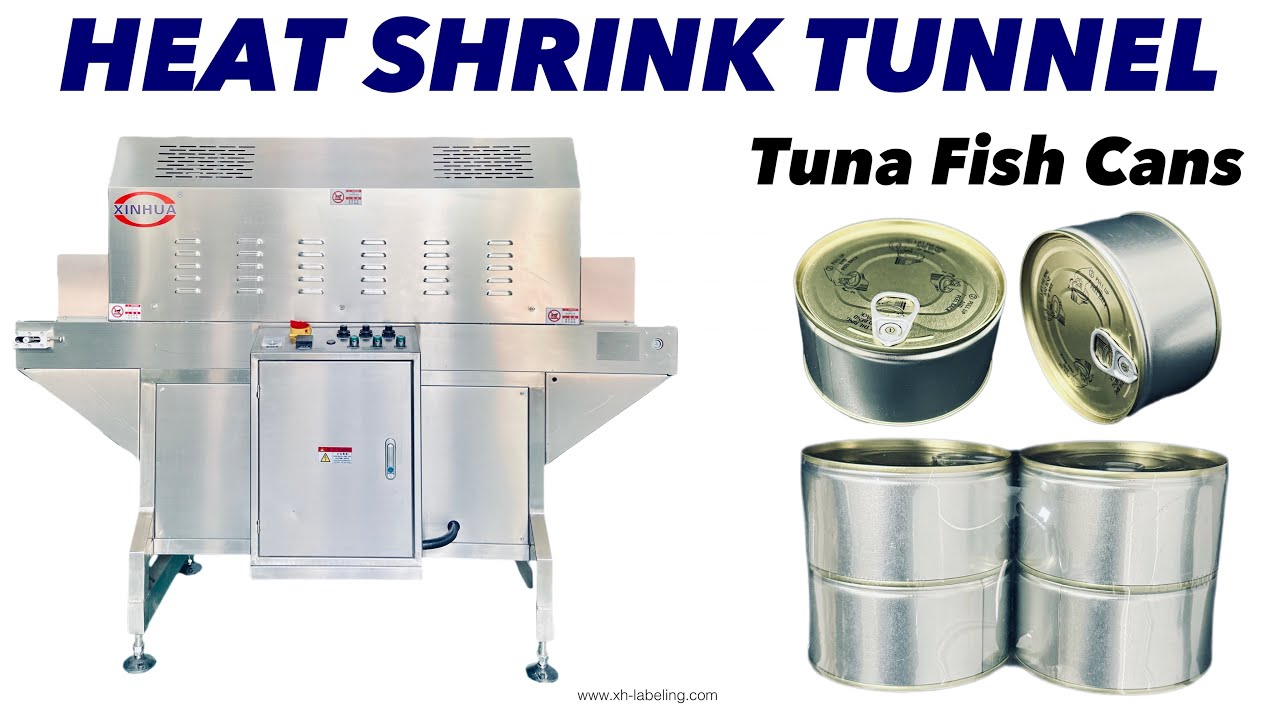 Heat Shrink Tunnel for Tuna Fish Cans | Multi-Can Shrink Wrapping ...