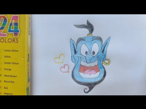 How to draw cartoon ginnie|| cartoon drawing - YouTube