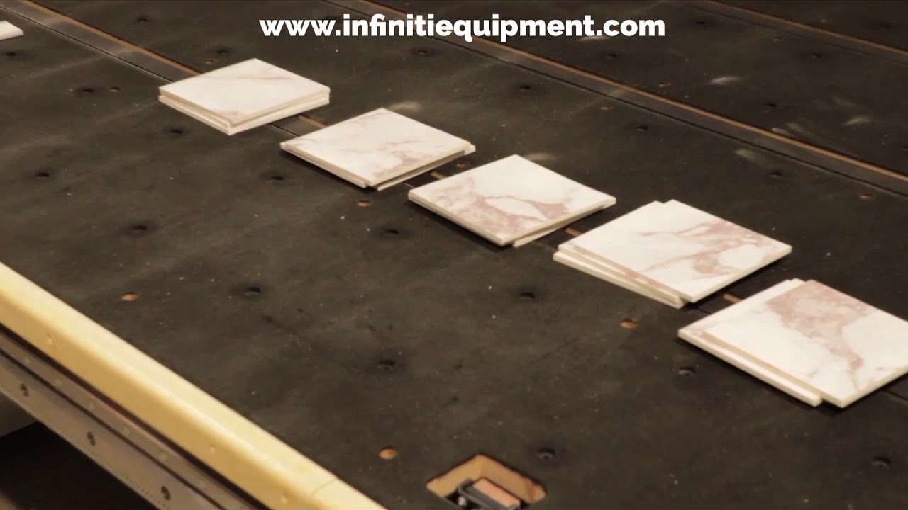 Fast Cutting Ceramic and Porcelain - Intermac - YouTube