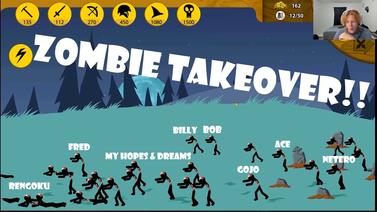 ZOMBIE TAKEOVER!! | Stick War Legacy - YouTube