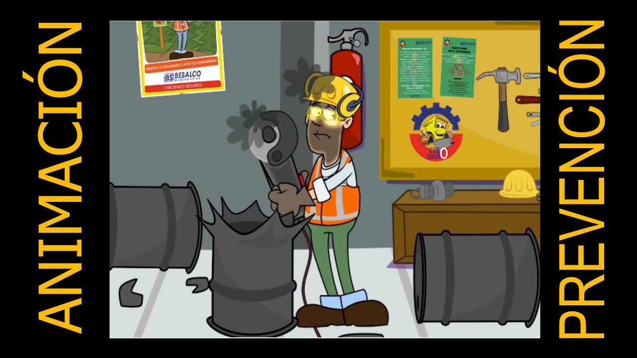 ANIMACION / PREVENCION DE RIESGOS #prevencionderiesgos #prevencionistas ...