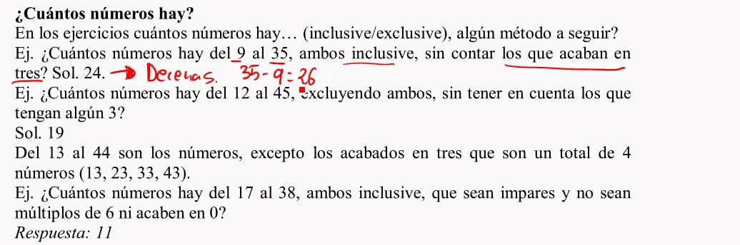 08 numeros hay - YouTube