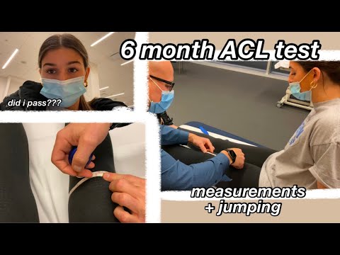 *college athlete* 6 month ACL test + physical therapy - YouTube