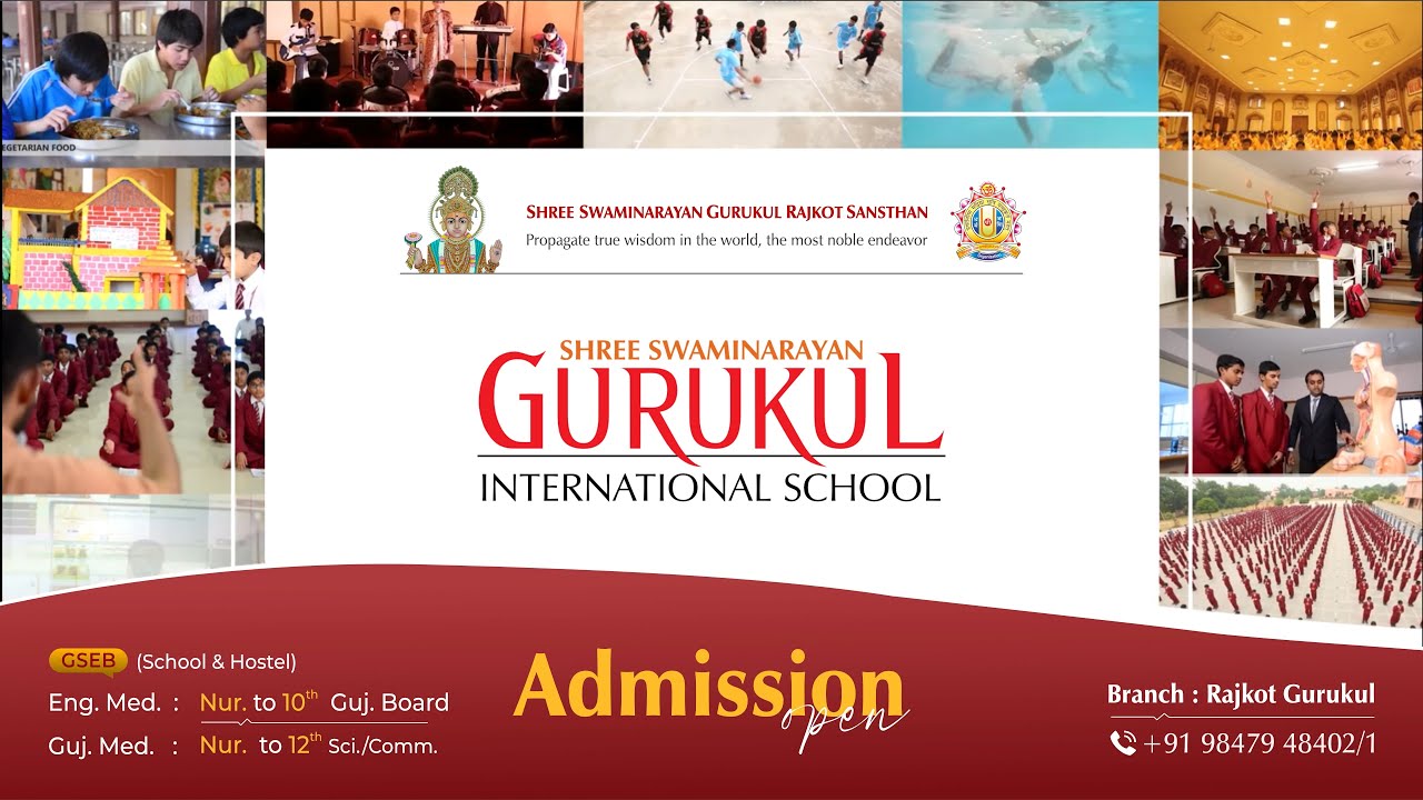 SGIS | Shree Swaminarayan Gurukul International School | Rajkot ...