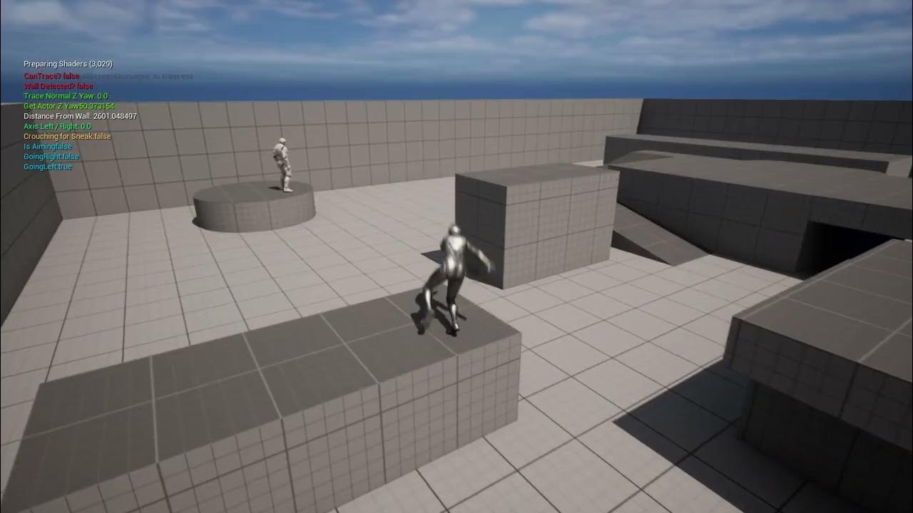 Testing Sneaking Mechanics in Unreal Engine 5 | Learning Unreal Engine ...