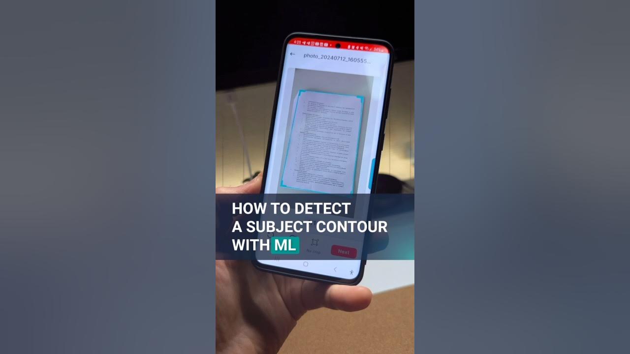 How to detect a subject contour with ML - use Google ML Subject Segmentation API #androiddev ...