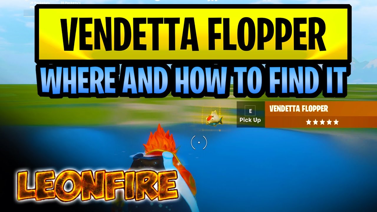 How and where to get #1 Fish (Vendetta Flopper) In Fortnite and Finish ...