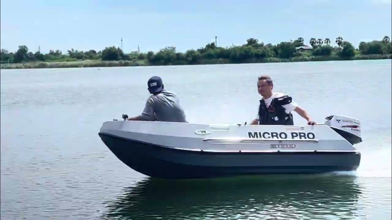 ทดสอบเรือ Micro pro 300 - YouTube