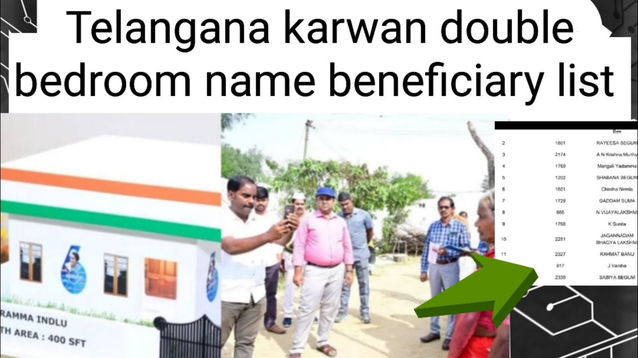 Karwan double bedroom name list |telangana double bedroom name list ...
